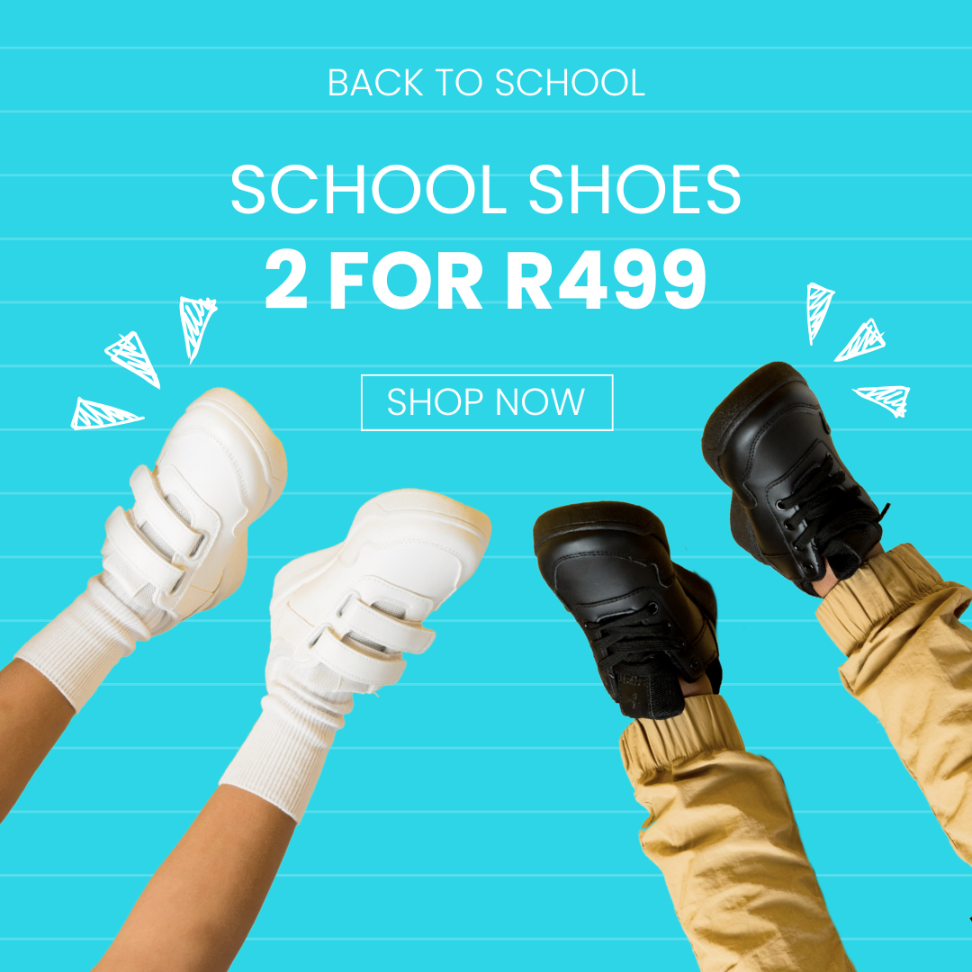 SS25 PROMO : 2 for R499 School Shoes